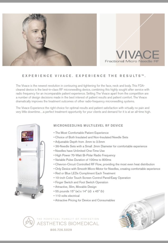 Vivace MicroNeedling RF - Glam Solutions